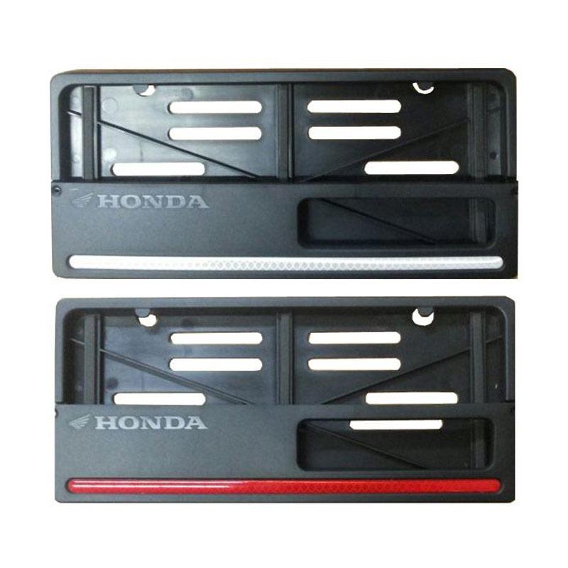 Jual Ahm Cover Plat Nomor Resmi Honda For All Honda [81110h01bla] Di ...