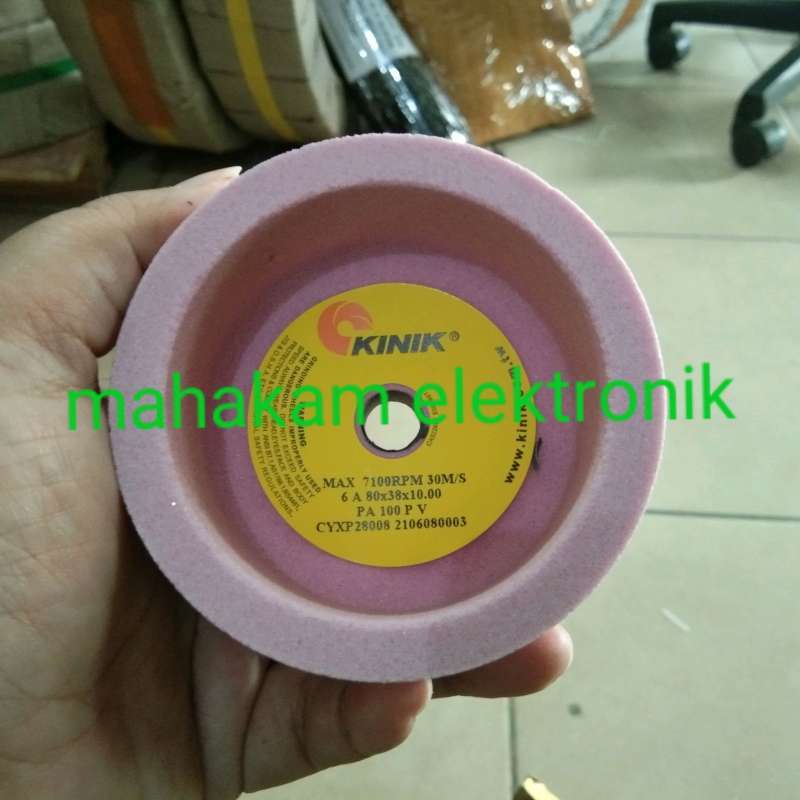 Jual Batu Gerinda Kinik 6a 80x38x10 Batu Asah Sisi Samping Profil Mata ...