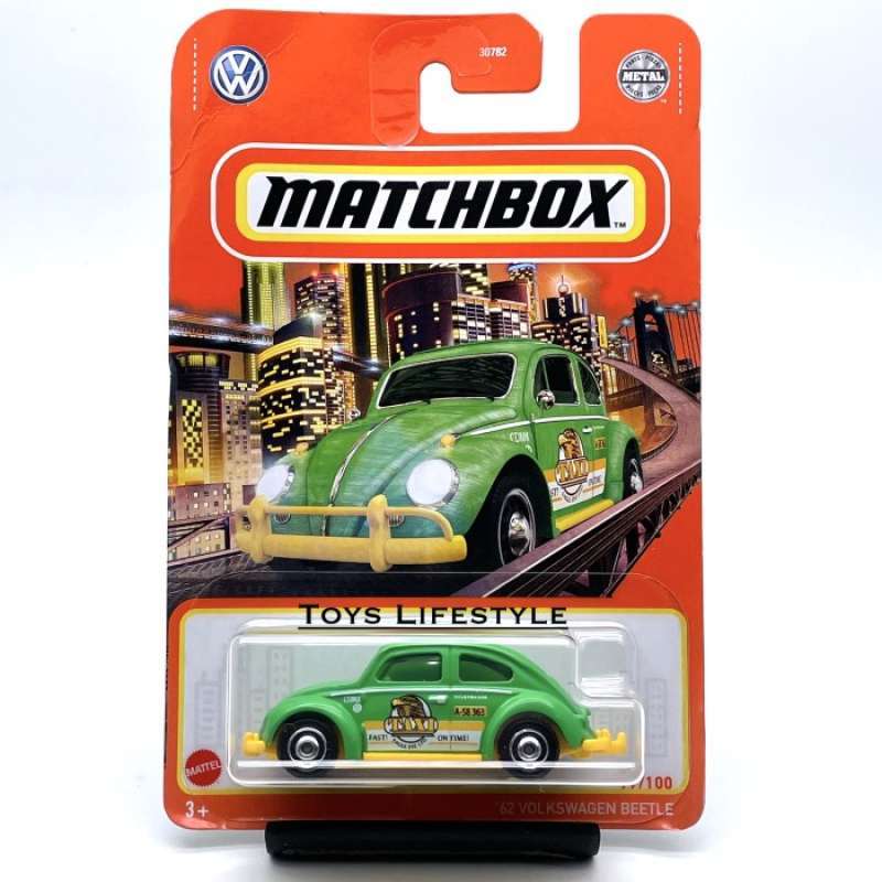 Jual MOBIL MATCHBOX DIECAST - 62 VOLKSWAGEN BEETLE TAXI di Seller Azza ...