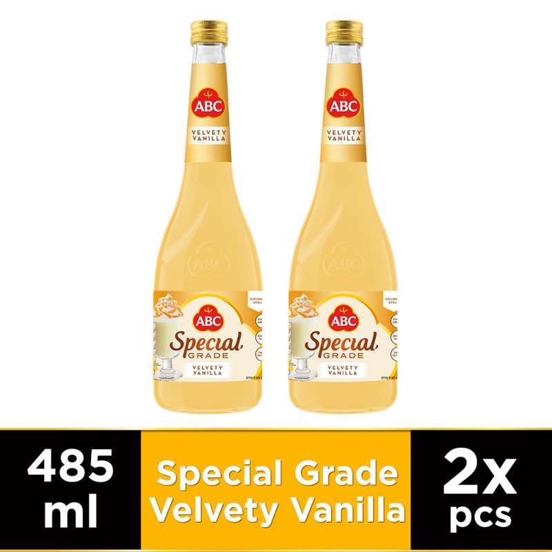 Promo ABC Sirup Special Grade Velvety Vanilla 485 ml - Twin Pack Diskon ...