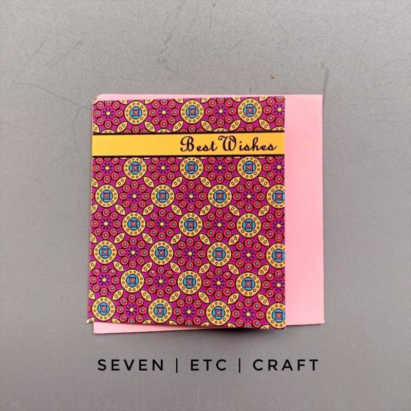 Jual Kartu Ucapan + Amplop BATIK 08 di Seller Seven Etc Craft ...