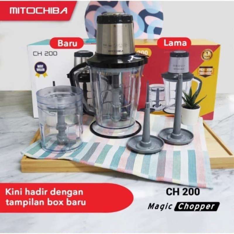 Jual Gambar Food Magic Chopper Blender Serbaguna Mitochiba CH 200 ...