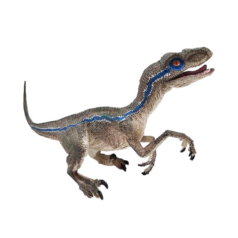 Jual OEM Velociraptor Blue Figure Dinosaurus Model Simulasi Dino Action ...