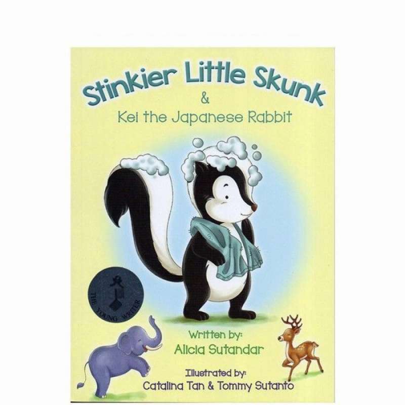 Promo Original STINKIER LITTLE SKUNK Buku Cerita Anak Diskon 5% di ...