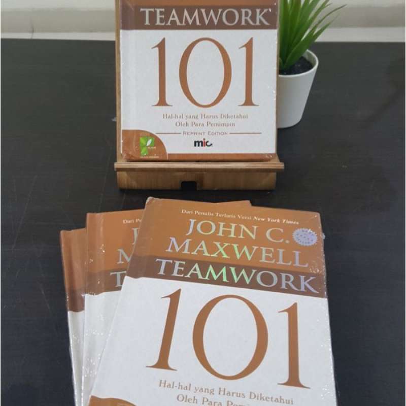 Promo Original Teamwork 101 - John C. Maxwell Buku Self Improvement ...