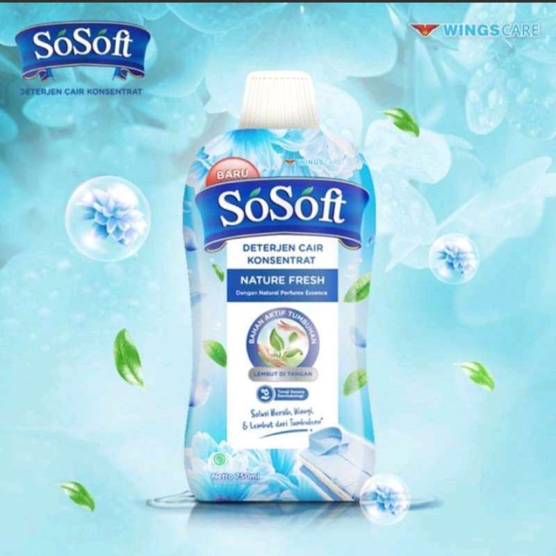 Jual So Soft 750ml / detergen cair di Seller Nia. F shop - Kalisari ...