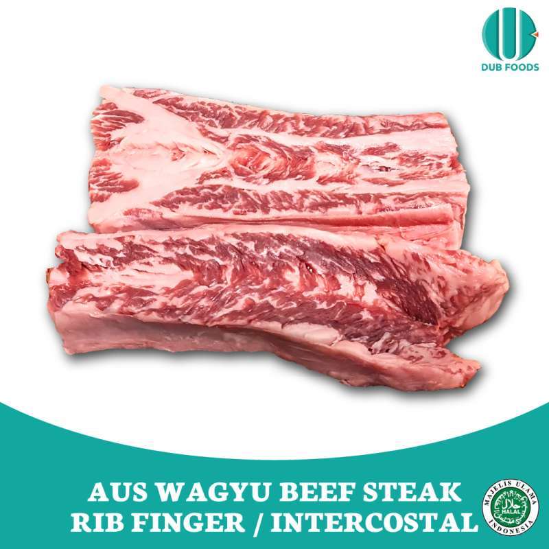 Jual Aus Wagyu Beef Sate Steak Rib Finger / Intercostal MB 5 - 250 g di ...