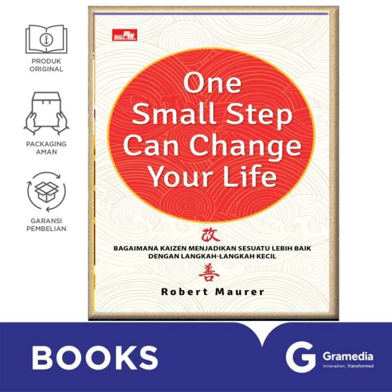 Promo Original ONE SMALL STEP CAN CHANGE YOUR LIFE Buku Self ...