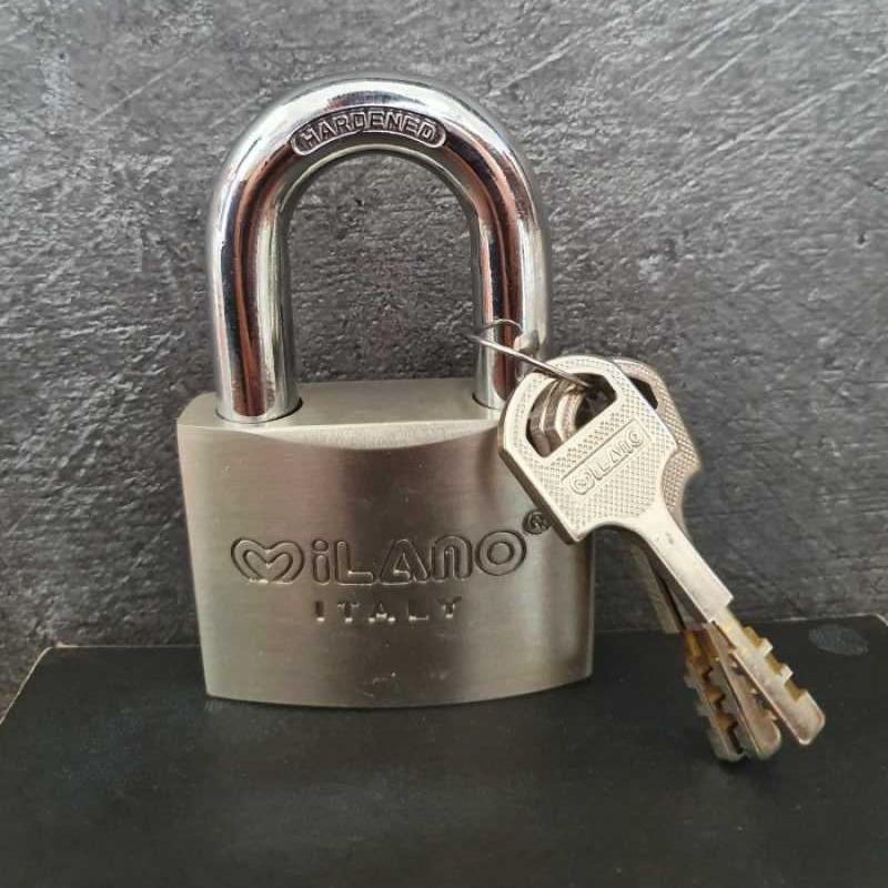 Jual Gembok Pagar Rumah/ruko/mobil Box Milano Kualitas Italy 60mm Di ...