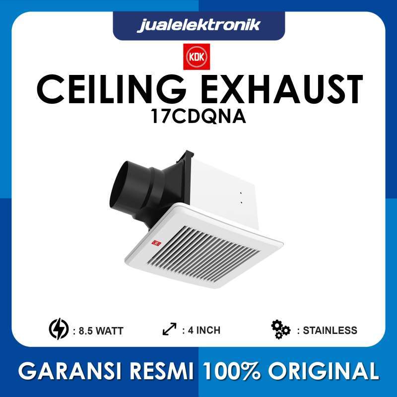 Jual Kdk Exhaust Ceiling Sirrocco 4 Inch Pipa 17cdqna Kipas Angin Hisap ...