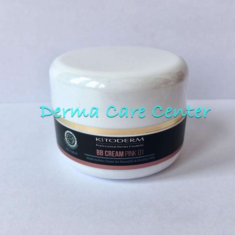 Jual Kitoderm Bb Cream Pink 01 10 Gr Original - Alas Bedak Warna Pink ...