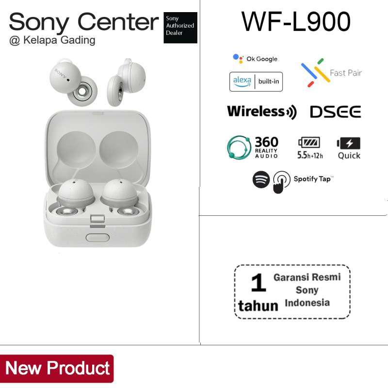 Jual Sony Center Jakarta - Sony WF-L900 LinkBuds True Wireless ...