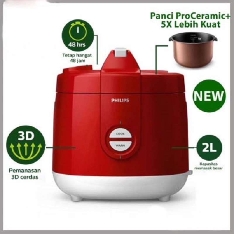 Jual Rice Cooker Philips Hd-3131 Seri 3000/ Rice Cooker 2 Liter Di ...