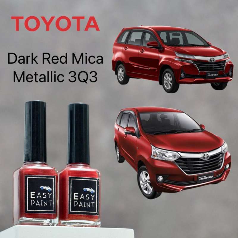 Jual Cat Oles Dark Red Mica Metallic 3q3 Toyota Avanza Daihatsu Xenia ...