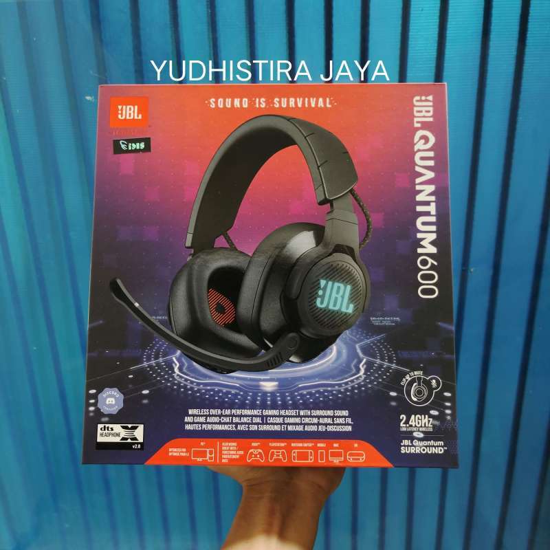 Jual JBL Quantum 600 Original Wireless Headset Gaming RGB Headphone ...