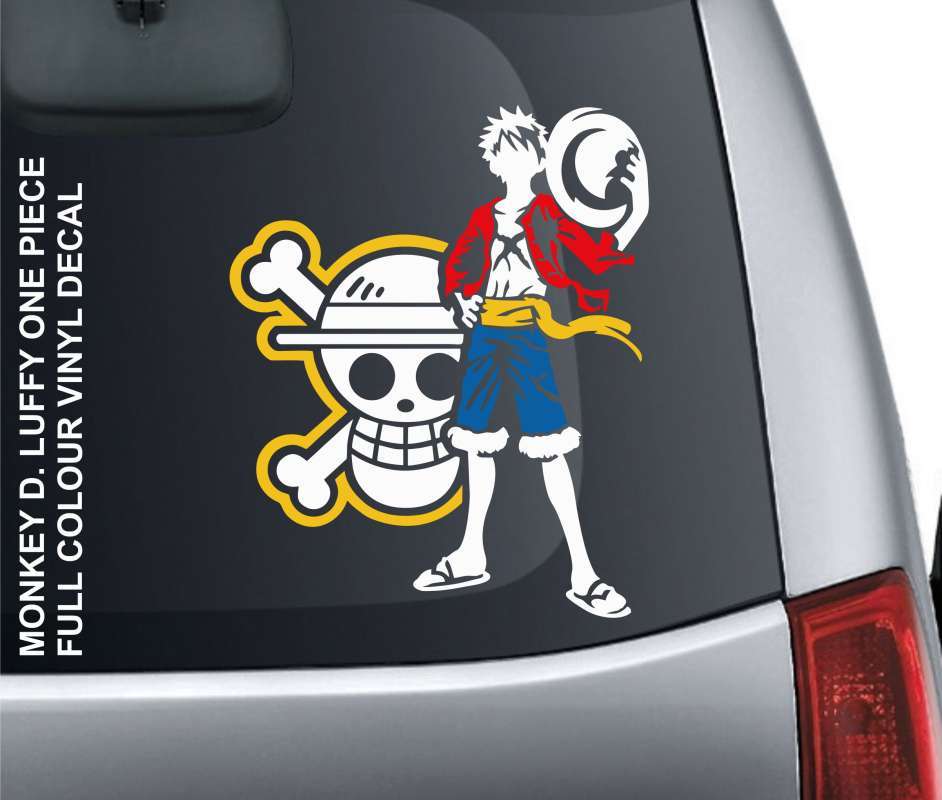 Jual Sticker Cutting One Piece Monkey D. Luffy - Small Di Seller ...