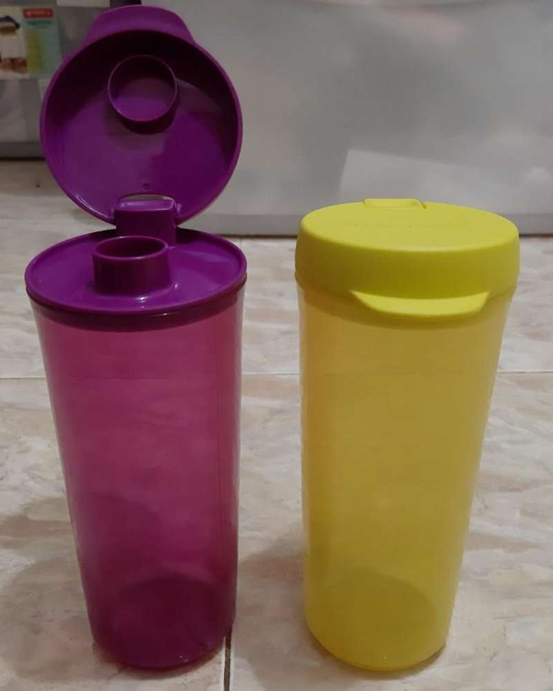 Jual Tumbler atau botol atau gelas minum set isi 2 ukuran 470 ml - Ungu ...