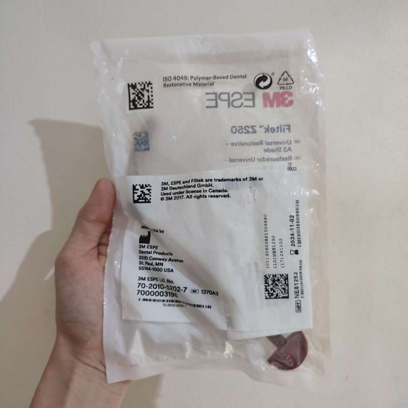 Jual Resin Komposit 3M COMPOSITE KOMPOSIT Z250 UNIV REST SYR 4G LA ...
