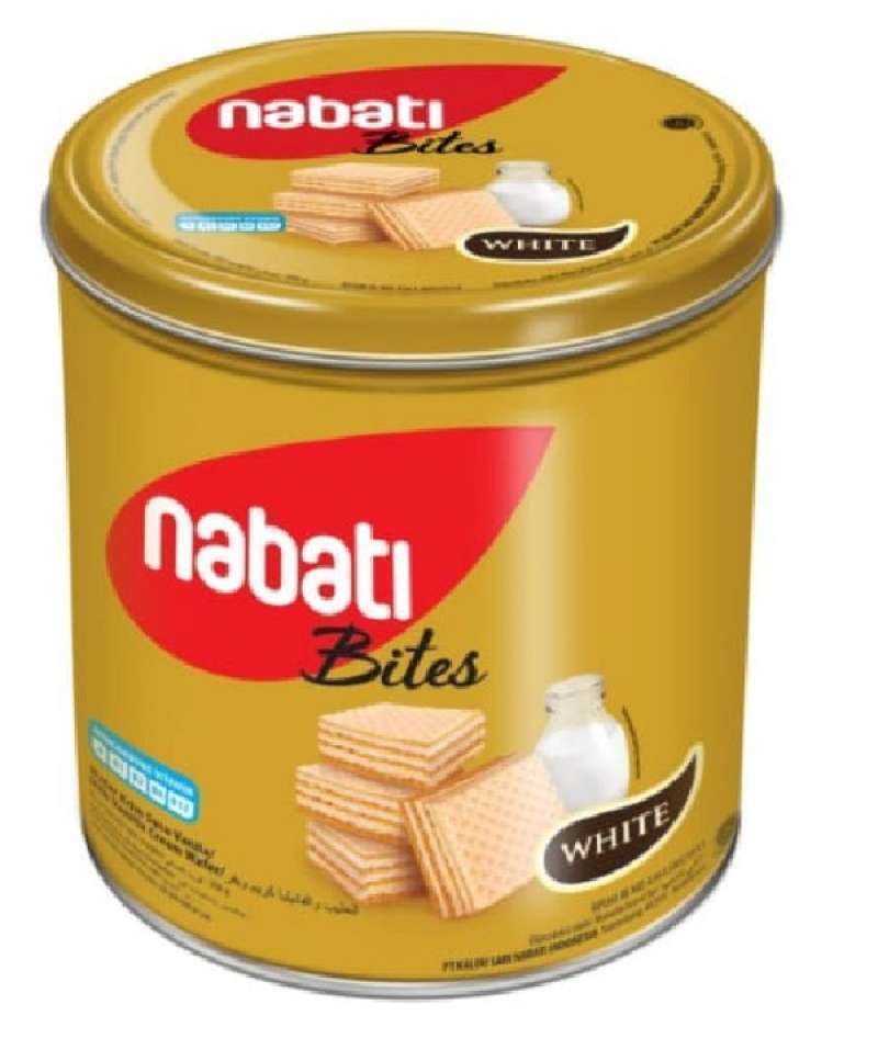 Jual Nabati VANILLA VANILA Wafer [300 g] biskuit biscuit kaleng tin ...
