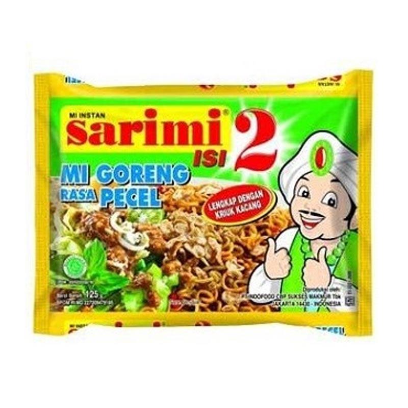 Jual Sarimi Goreng Rasa Pecel Isi Dua Mie Instant [125 G] Di Seller ...