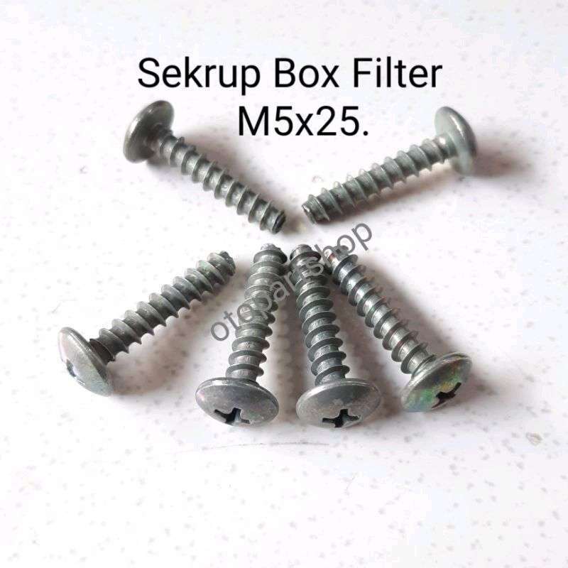 Jual Baut Sekrup Box Filter Yamaha M5x25 Paket 25 pcs di Seller ...