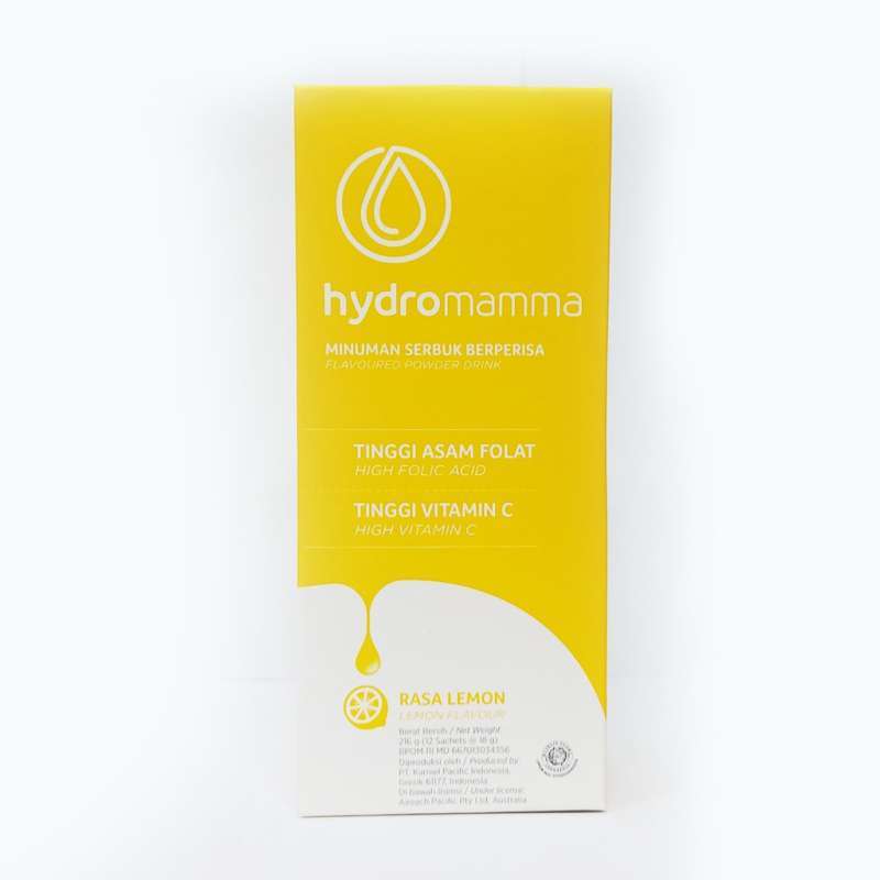 Jual Hydromamma Lemon [12 Sachet x 17 g] di Seller MEL THE SHOP ...