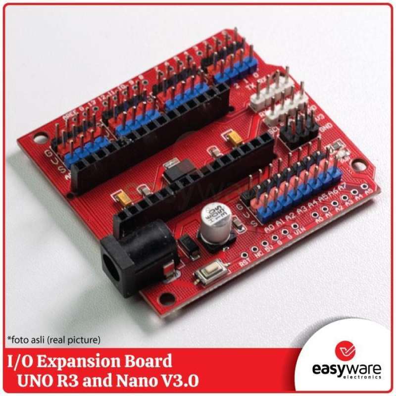 Jual I/O Expansion Shield Nano V3 and Uno R3 Expansion arduino nano uno ...