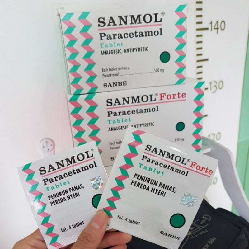 Promo SANMOL 500 MG STRIP 4 TABLET Diskon 7% di Seller Apotek Sahabat ...