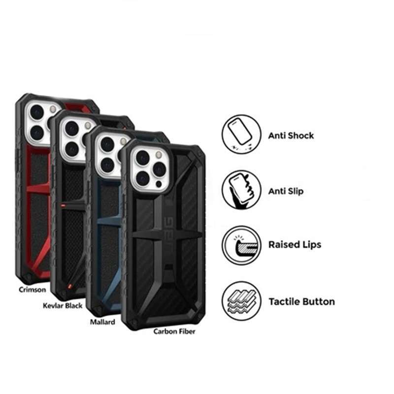 Promo Case iPhone 13 Pro Max Mini UAG Monarch Hybrid Shockproof Armor ...