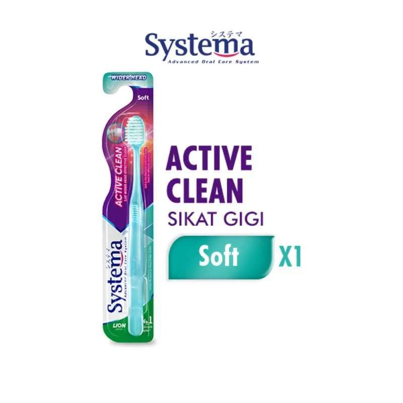 Promo Surabaya - Systema Active Clean Soft Toothbrush Diskon 20% Di ...