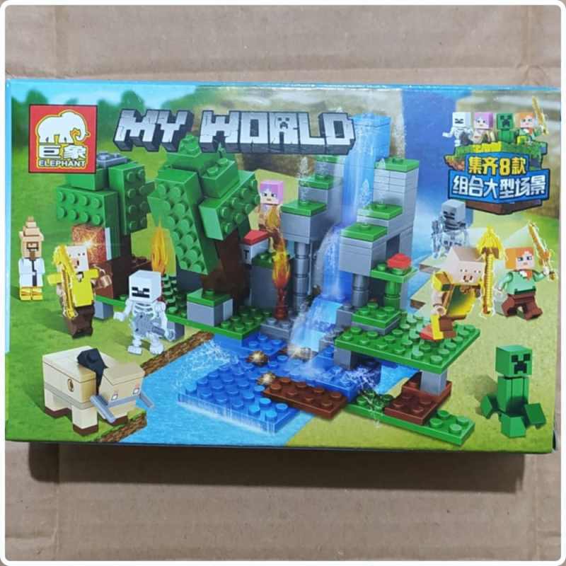 Jual Lego Minecraft My World Minecraft Creator Minifigure Lego Kwe Kode ...