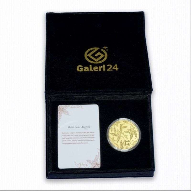 Jual Logam Mulia Batik Sulur Anggrek 10gr (LM) 10 GRAM - Emas Galeri 24 ...