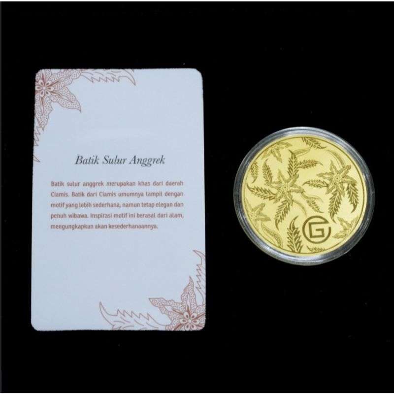 Jual Logam Mulia Batik Sulur Anggrek 10gr (LM) 10 GRAM - Emas Galeri 24 ...