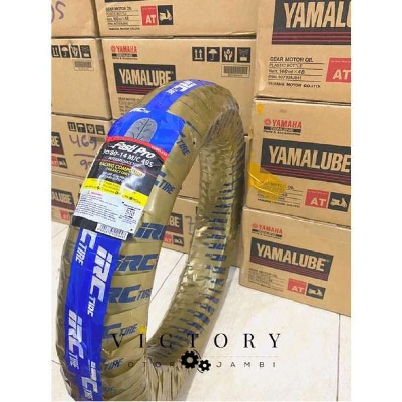 Jual BAN LUAR DEPAN BELAKANG MOTOR MATIC FASTI PRO TUBLESS IRC di ...