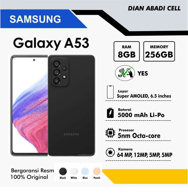 Promo Samsung Galaxy A53 8 256 Gb Awesome Peach Diskon 3 Di Seller