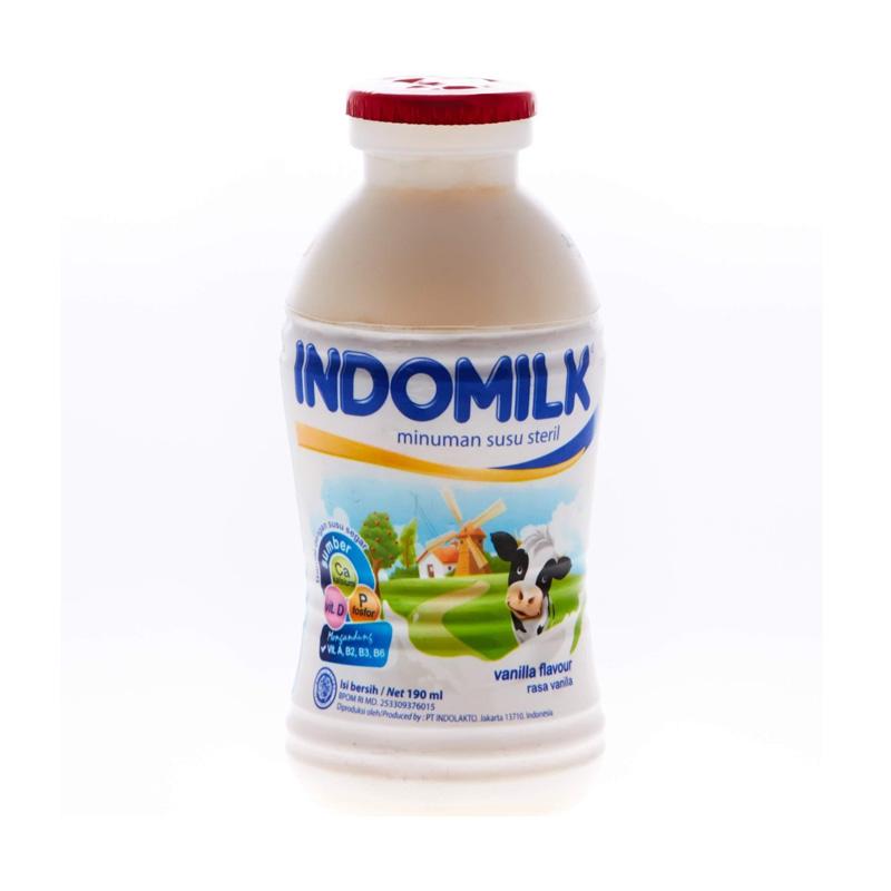 Jual INDOMILK Liquid Vanila 190ml di Seller Alfamart Click & Collect ...