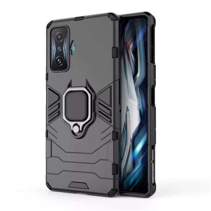 Jual Case Poco F4 Gt Ring Hybrid Bibercas Black Panther Phone Casing Di ...