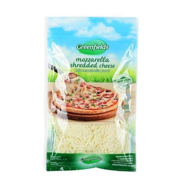 Jual greenfields mozzarella shredded cheese 200gr di Seller imfoodmart ...