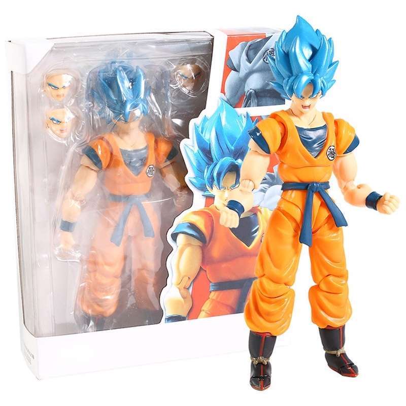 Jual WF Shf Goku Super Saiyan Blue Action Figure di Seller Ibnu Ganteng ...