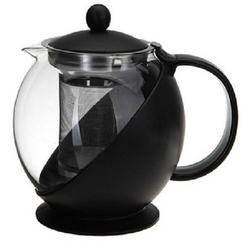 Jual Teapot 1250 ml Teko Teh Kaca Ceret Tempat Wadah Teh Manis dengan ...