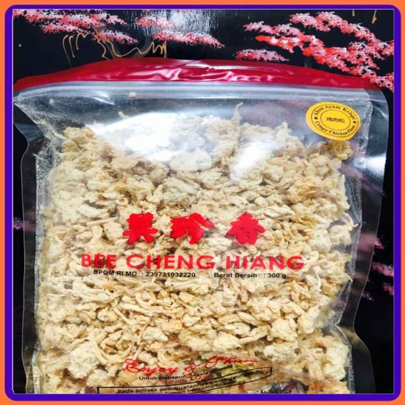 Promo Abon Ayam Bee Cheng Hiang 300gr / Crispy Chicken Floss Bee Cheng ...