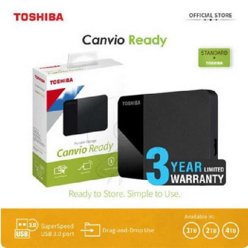 Jual Toshiba Canvio Basic Hardisk Eksternal 1TB / 2TB USB 3.0 Resmi di Seller Delta IT Shop ...