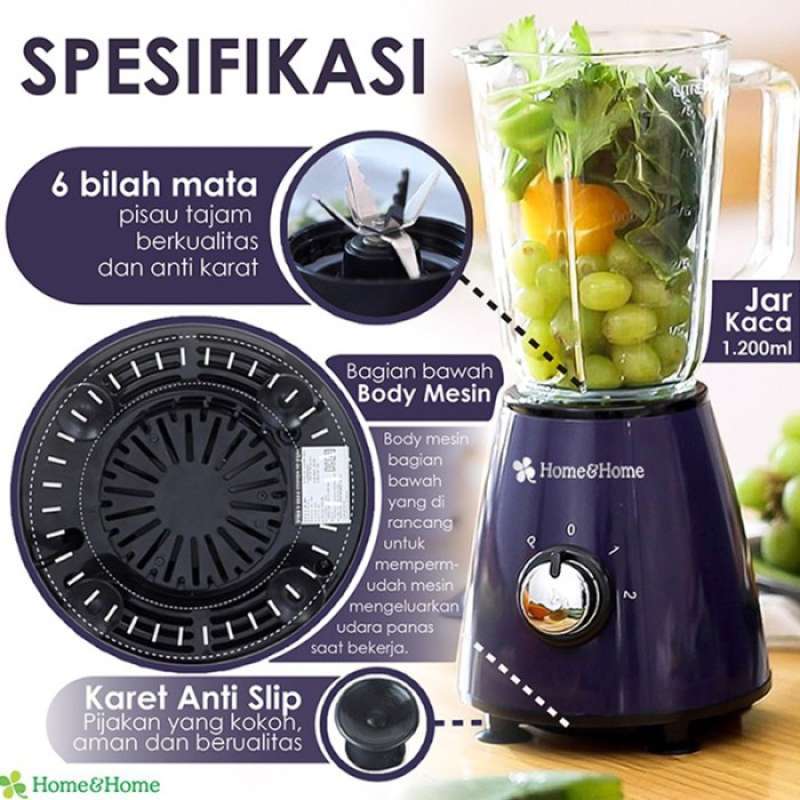Jual HOME&HOME BLENDER DAPUR / MULTI BLENDER ON THE GO ASLI KOREA di ...