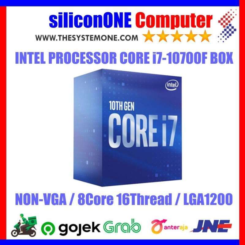 Jual Intel Processor Core i7-10700F BOX di Seller SILICON ONE COMPUTER ...