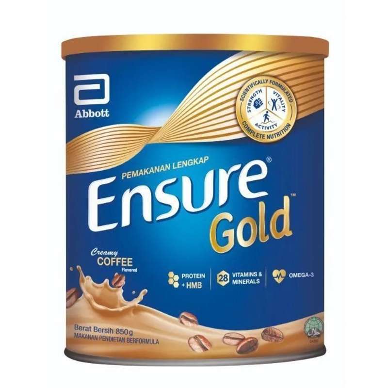 Jual Abbott Ensure Gold Milk Powder Coffee 850g di Seller BisQuitto MY ...