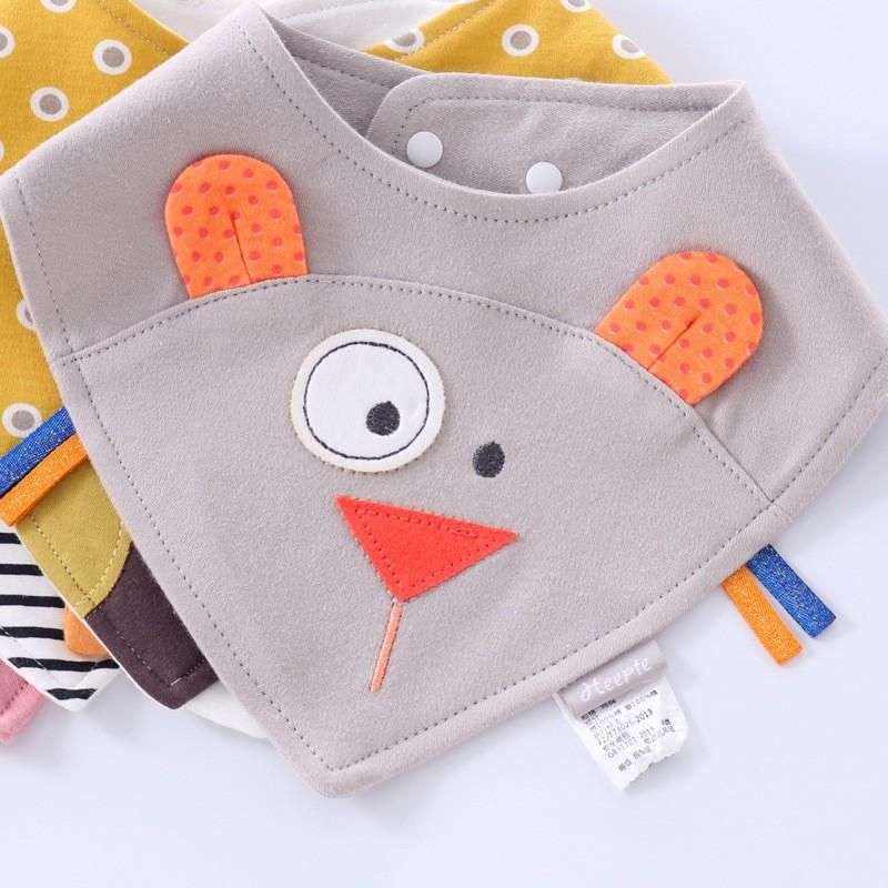 Jual SLABBER BIB SEGITIGA BIBS BAYI HANDUK AIR LIUR BAHAN KATUN ...