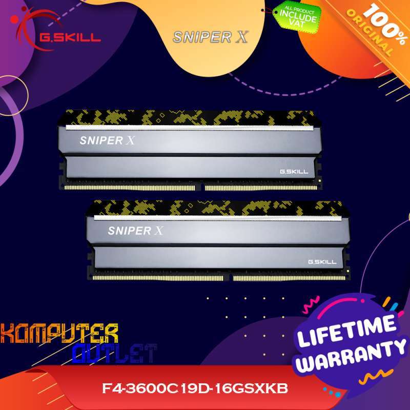 Jual Gskill SNIPER X RAM DDR4 3600 MT/S di Seller Komputeroutlet ...