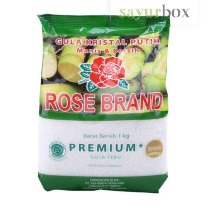 Jual Rose Brand Gula Premium 1 Kg Sayurbox - Jkt Di Seller Sayurbox ...