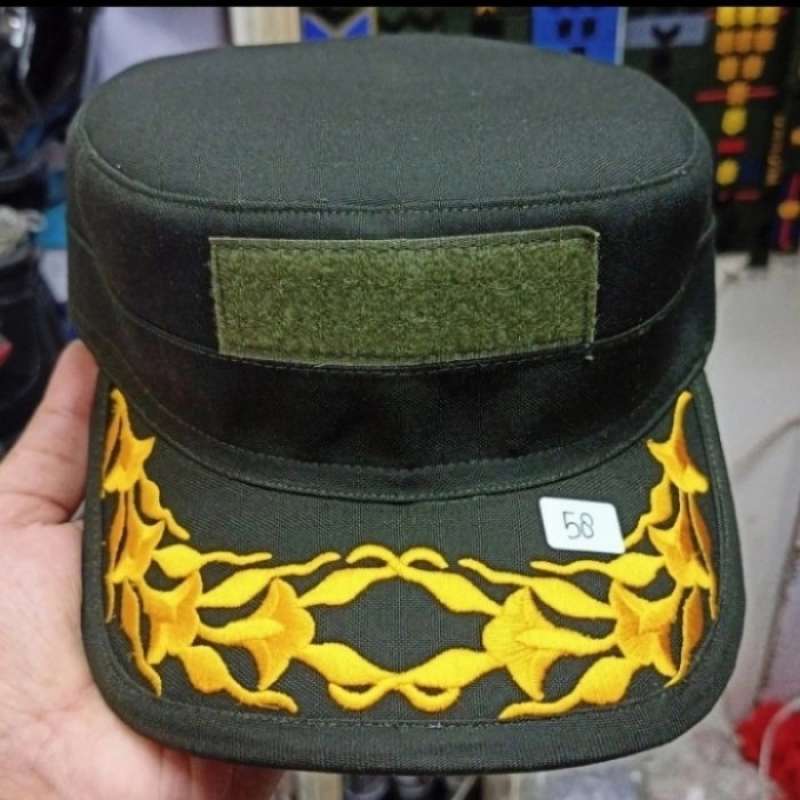 Jual Topi pet PDH TNI ( PAMEN dan PATI ) Kualitas Terbaik di Seller ...