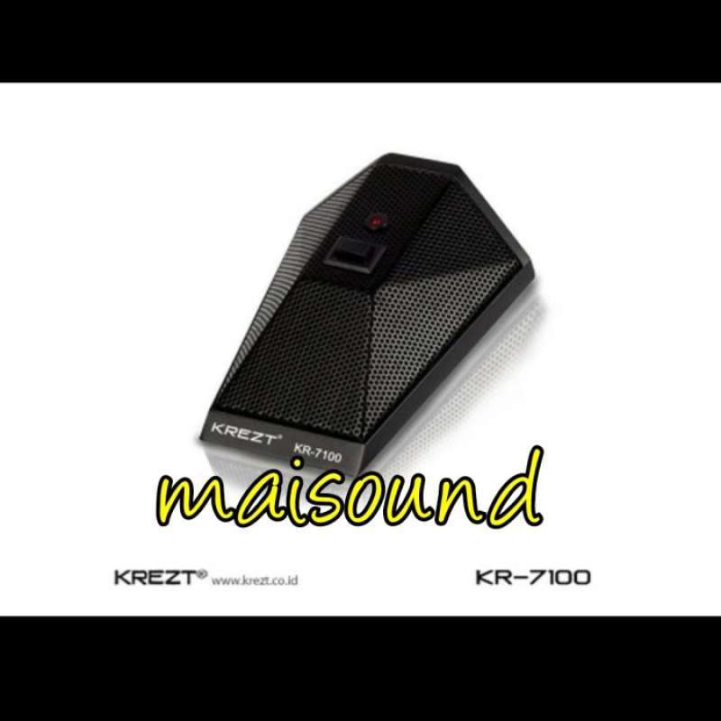 Jual Microphone Ruang Rapat Krezt Kr 7100 Boundary Mic Krezt Kr7100 Ori ...
